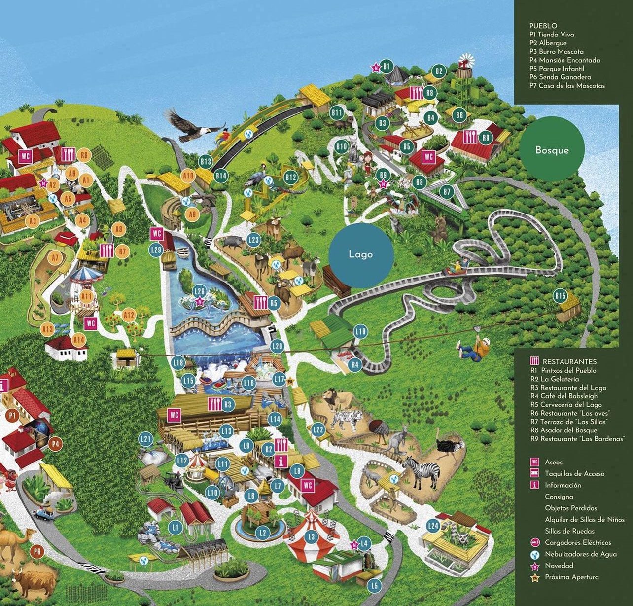 Guía para Visitar Sendaviva Navarra - Parque de Ocio Familiar - Viajar ...